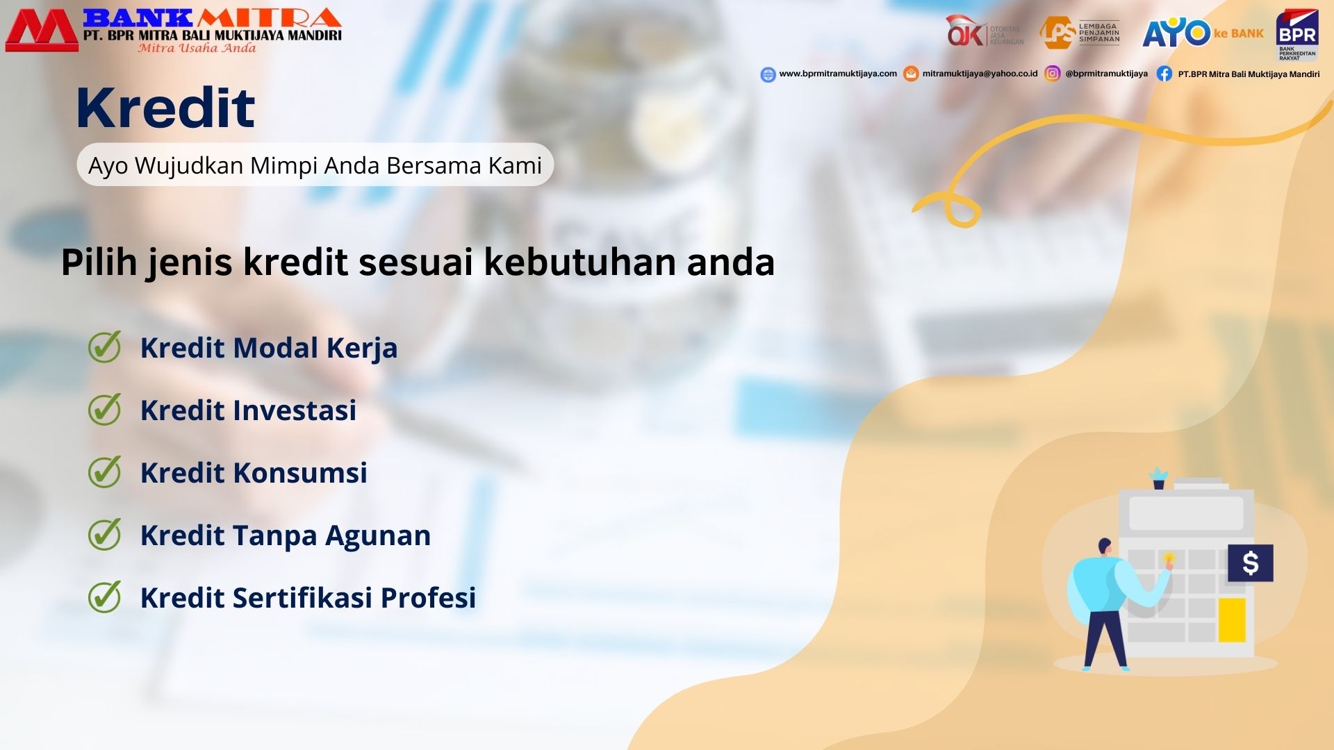 Kredit – PT. BPR Mitra Bali Muktijaya Mandiri